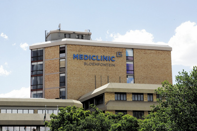 Hospital & Day Clinic facilities - Mediclinic Southern Africa